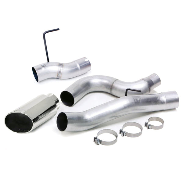 Monster Exhaust System 5-inch Single Exit Chrome Tip for 13-18 Ram 2500 ...
