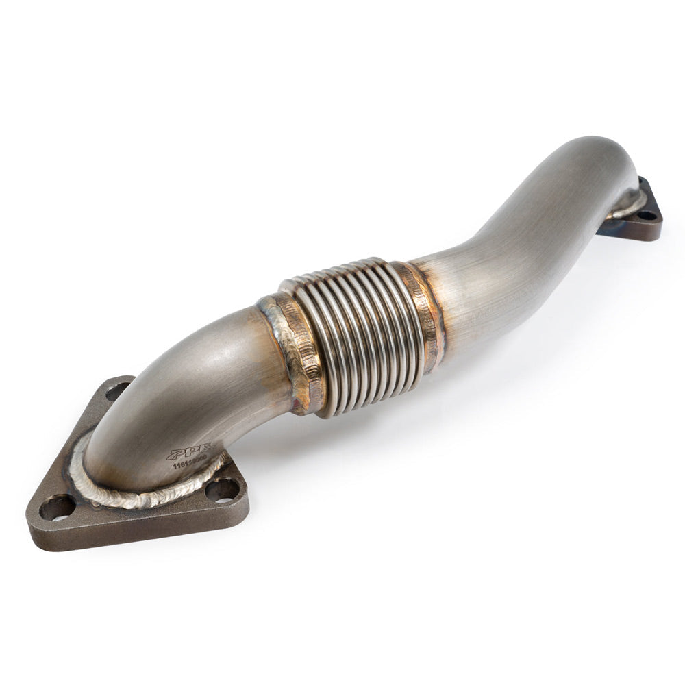 PPE Right Up-Pipe Compound Turbo Round-Pipe - 116119000 - DNRcustoms.com