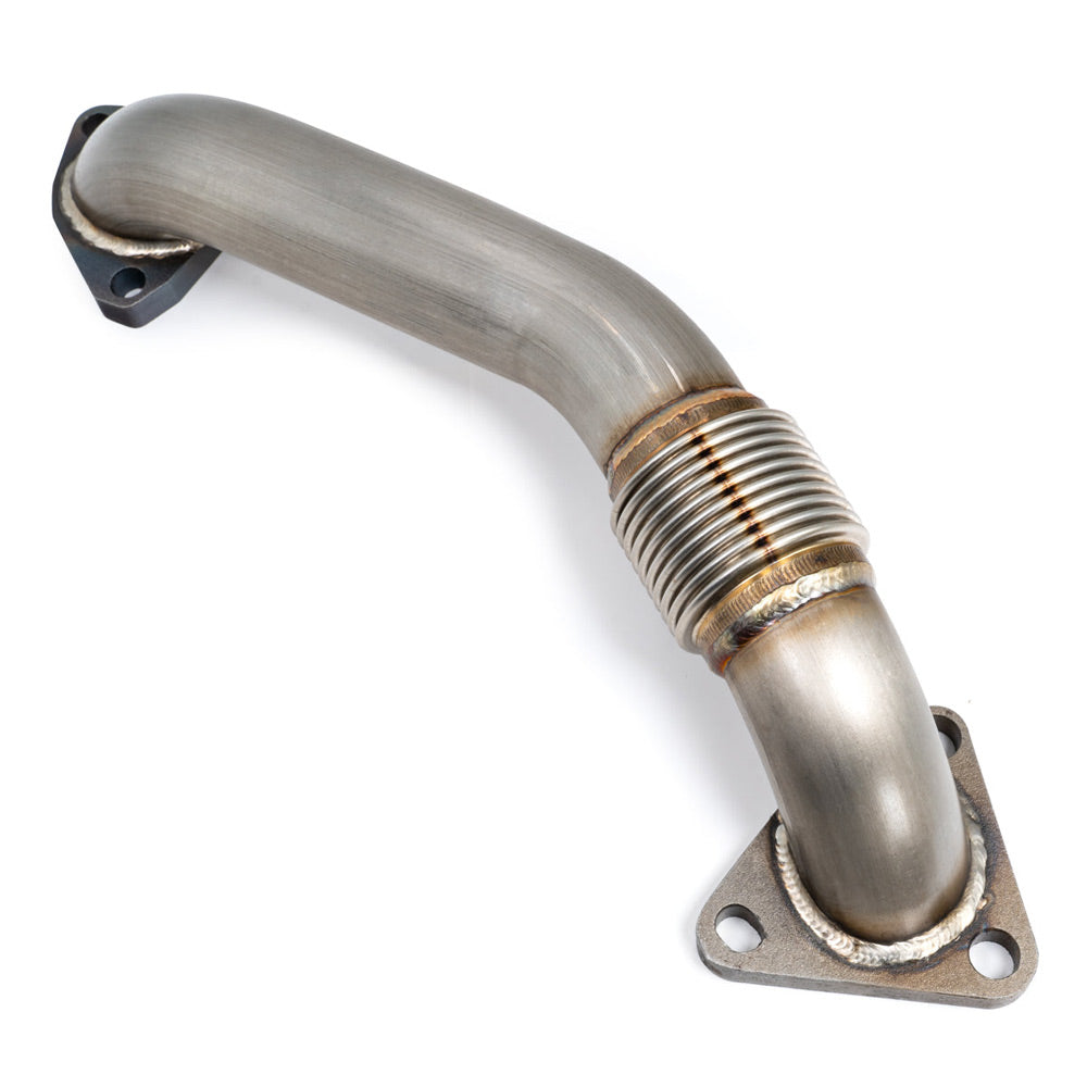PPE Right Up-Pipe Compound Turbo Round-Pipe - 116119000 - DNRcustoms.com