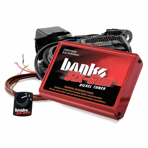 Six-Gun Diesel Tuner W/Switch 01-04 Chevy 6.6L LB7 Banks Power-63767 ...